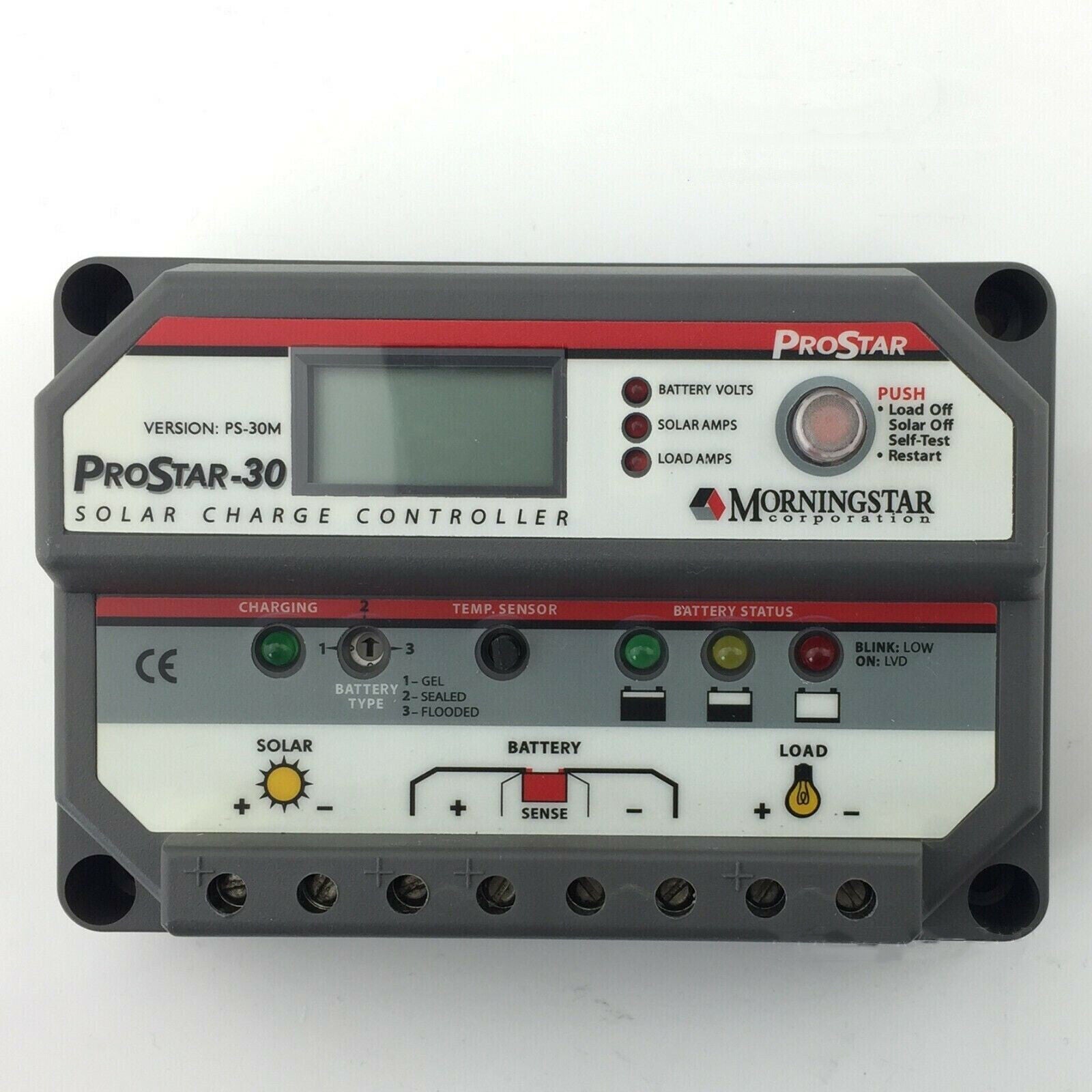 Prostar 30M Gen 3 Controller (PWM) | Susitna Energy Solutions, LLC.